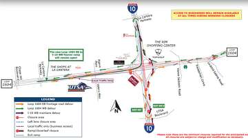 Biggest Loop 1604 closure set for this weekend, TxDOT warns