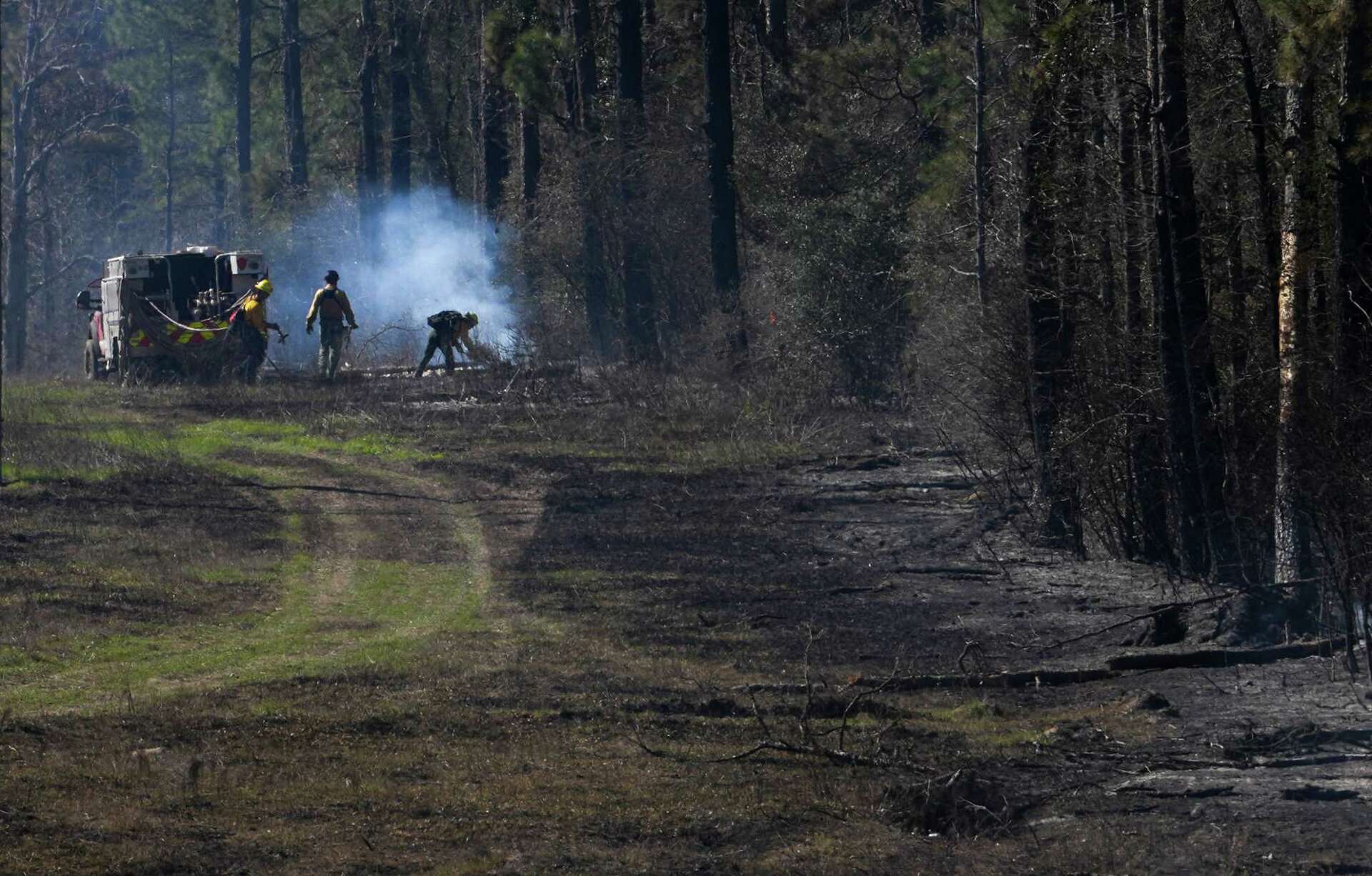 Sam Houston National Forest fire evacuees can go home: Live updates