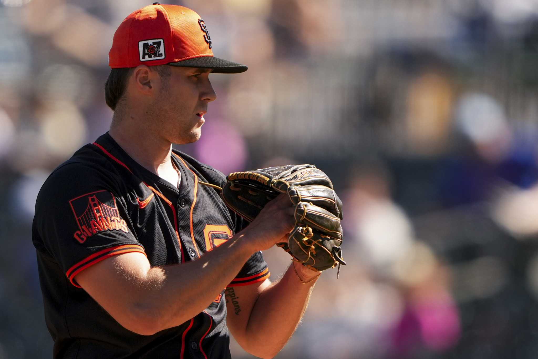 Landen Roupp’s ornery streak even in rough times stands out on Giants
