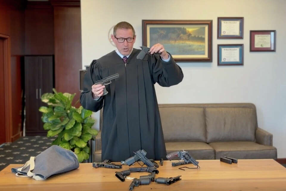 SF judge posts 'wildly improper' YouTube video with firearms