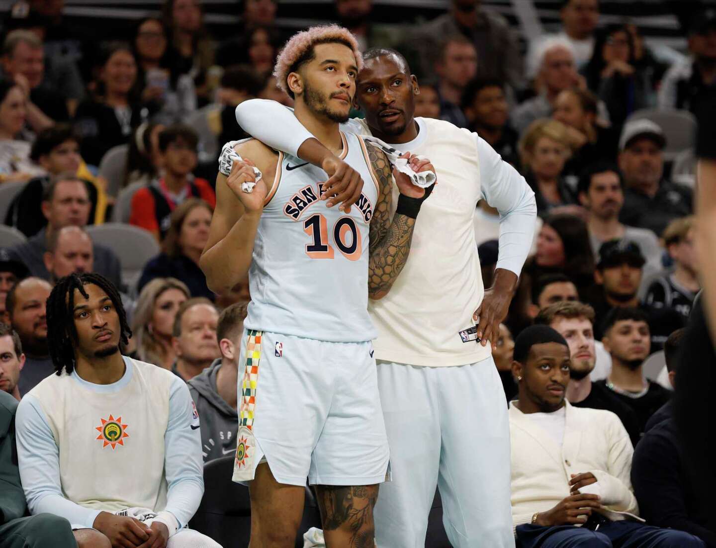 Humanitarian crisis in Congo weighs on Spurs' Bismack Biyombo