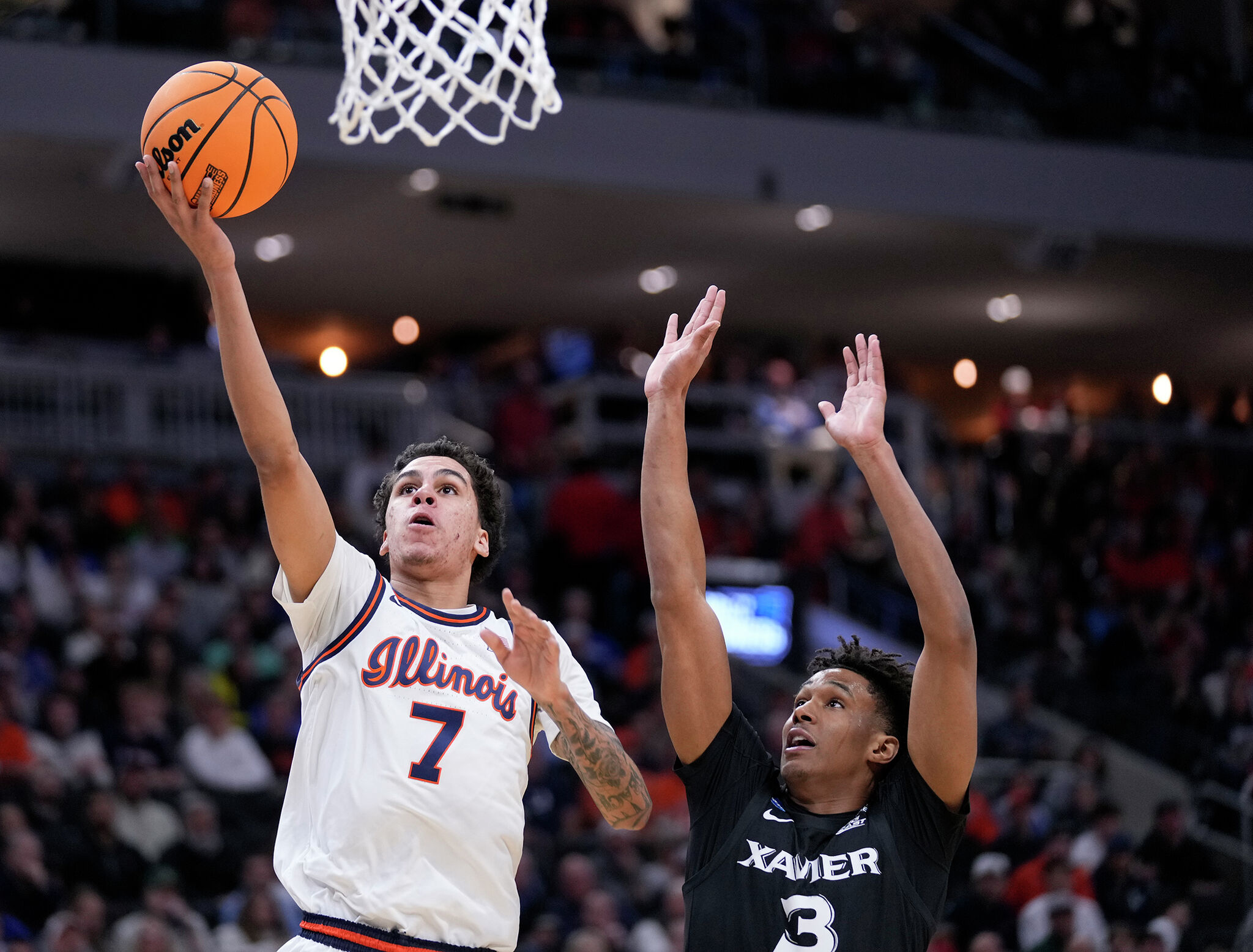Illinois beats Xavier, advances to face Kentucky in NCAA Tourney
