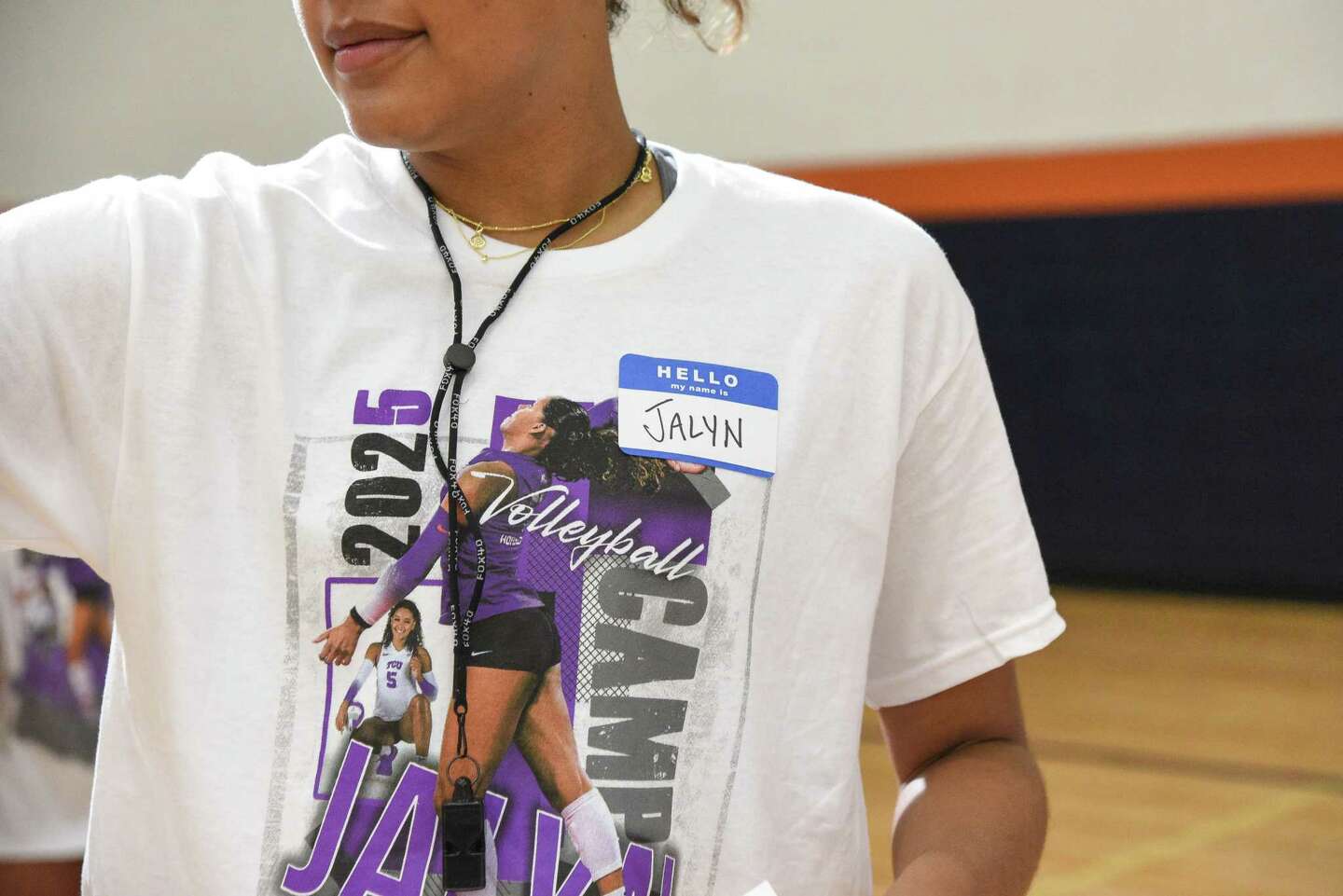 Former Brandeis star Jalyn Gibson thriving with TCU volleyball