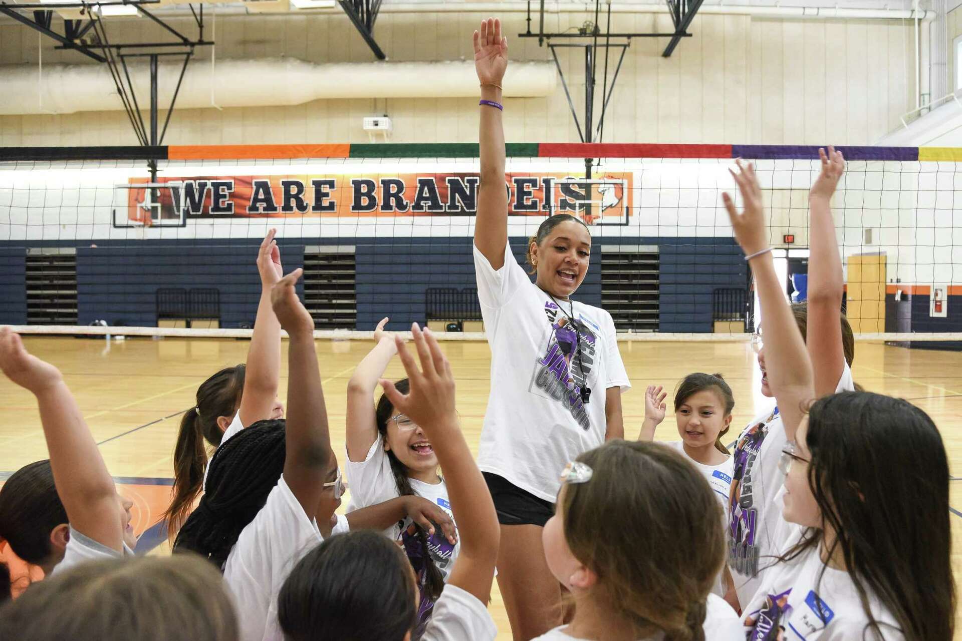 Former Brandeis star Jalyn Gibson thriving with TCU volleyball