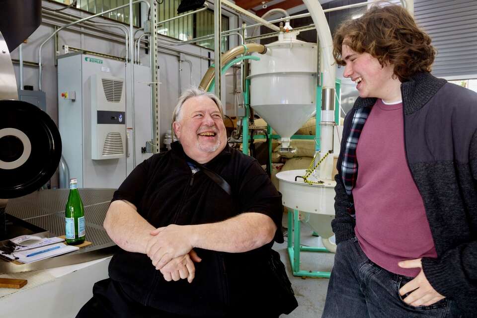 This unconventional coffee roaster became the hub for a Bay Area town