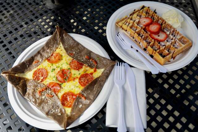 This unconventional coffee roaster became the hub for a Bay Area town