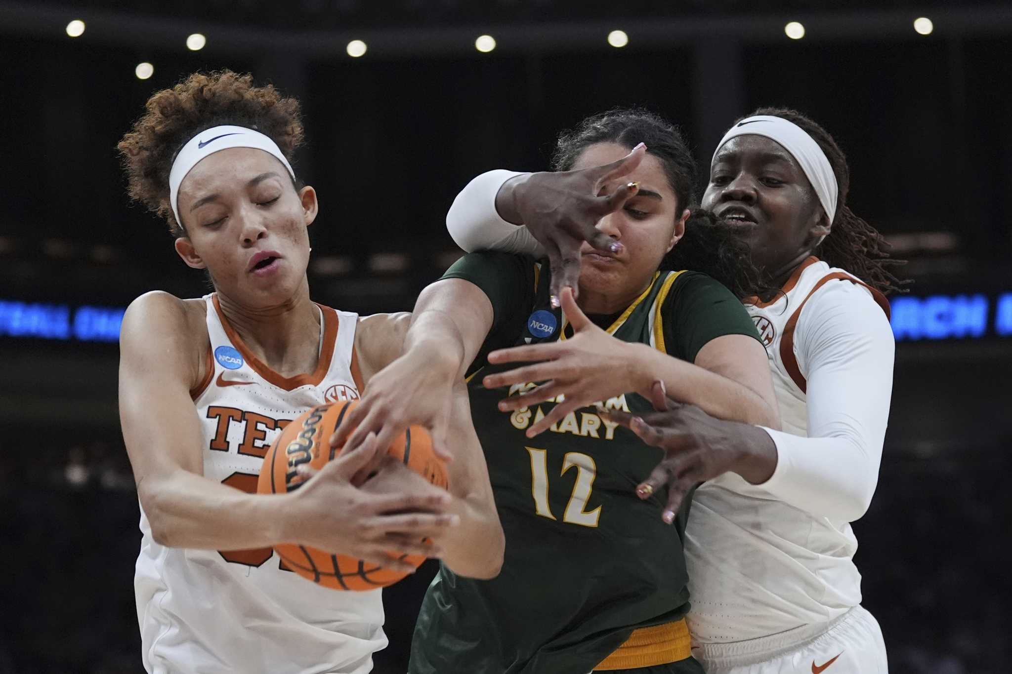 March Madness: Texas beats William & Mary in women's tournament