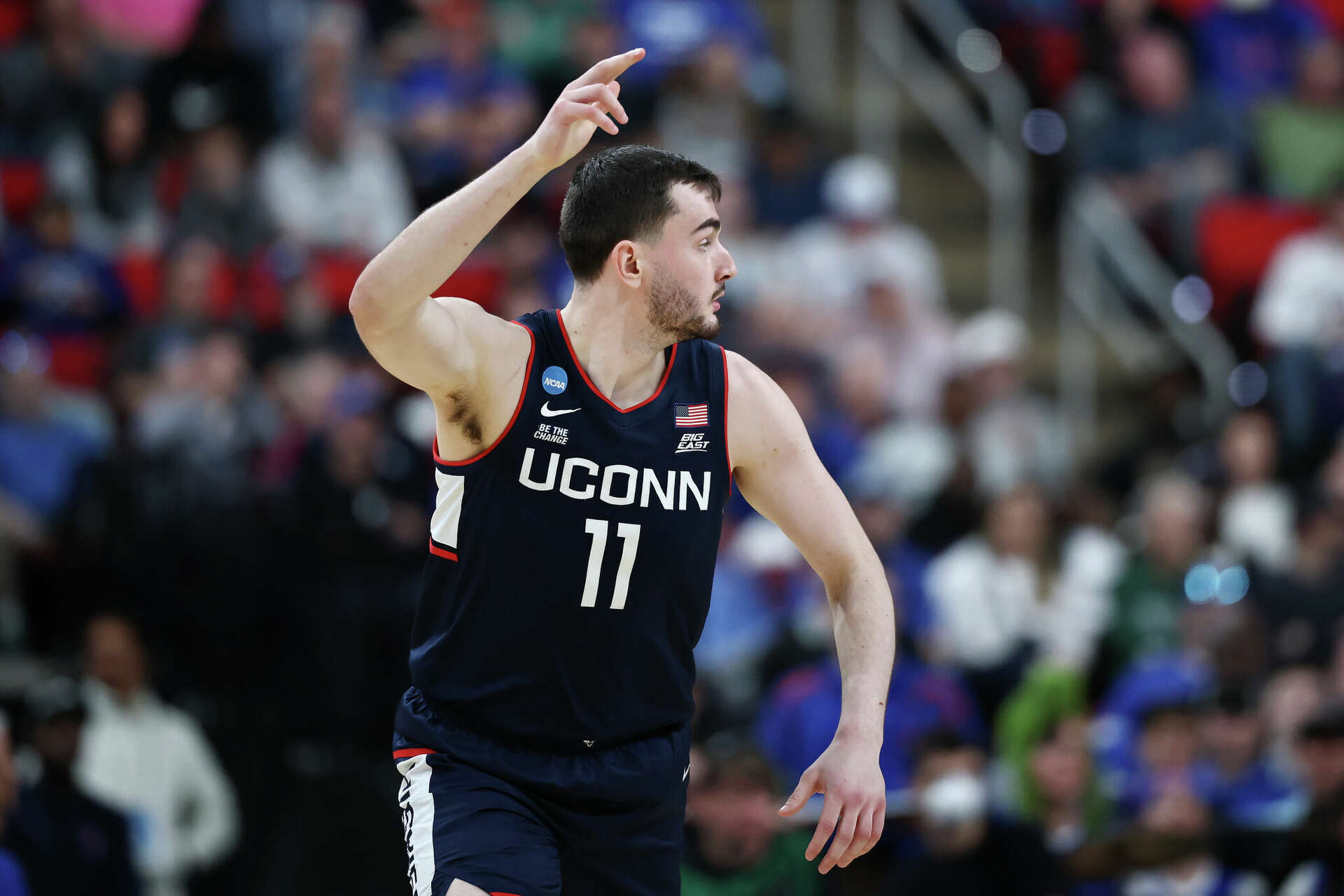 UConn men's basketball player Alex Karaban returns for senior season
