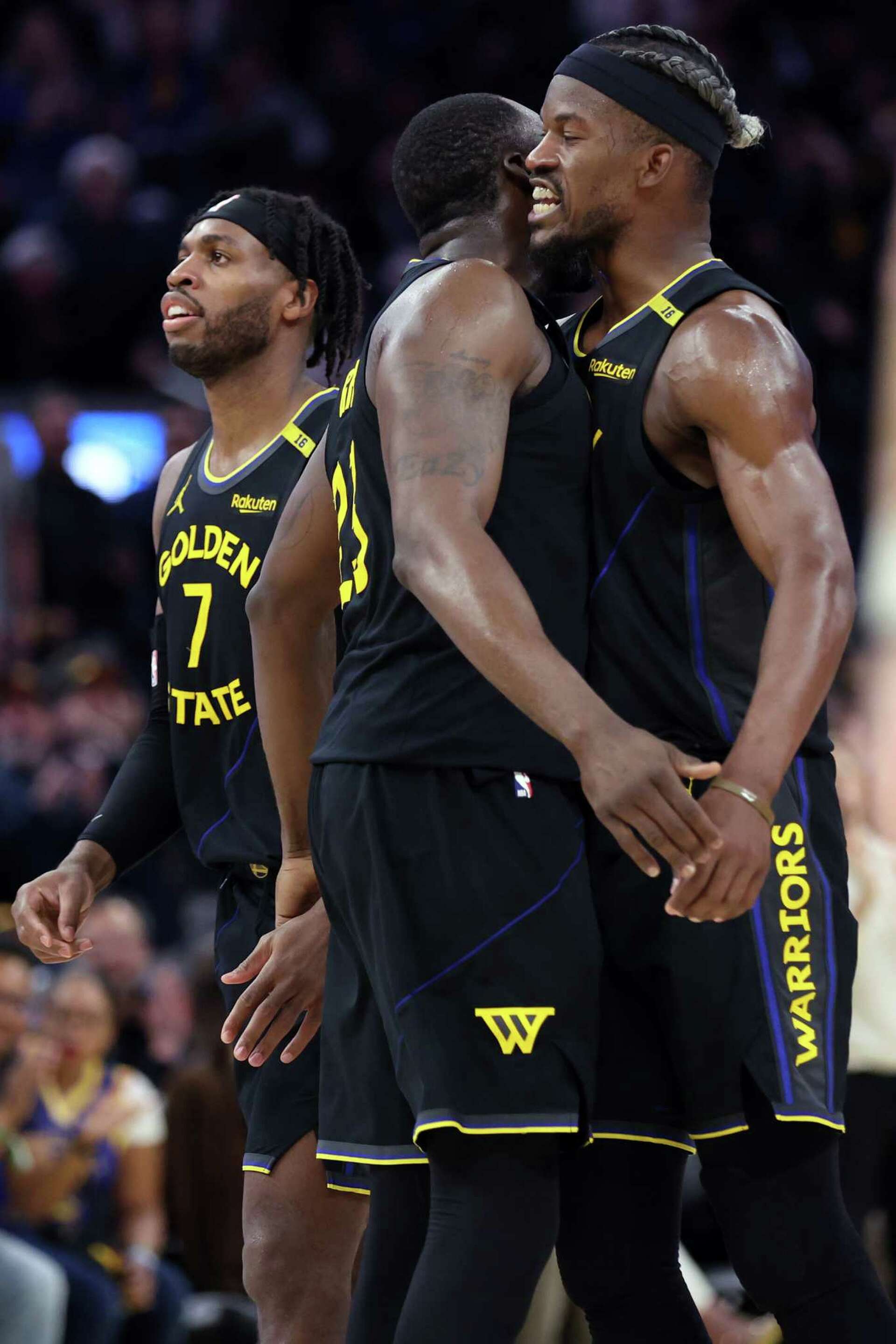 Back in Miami, Jimmy Butler is one with the Warriors in winning