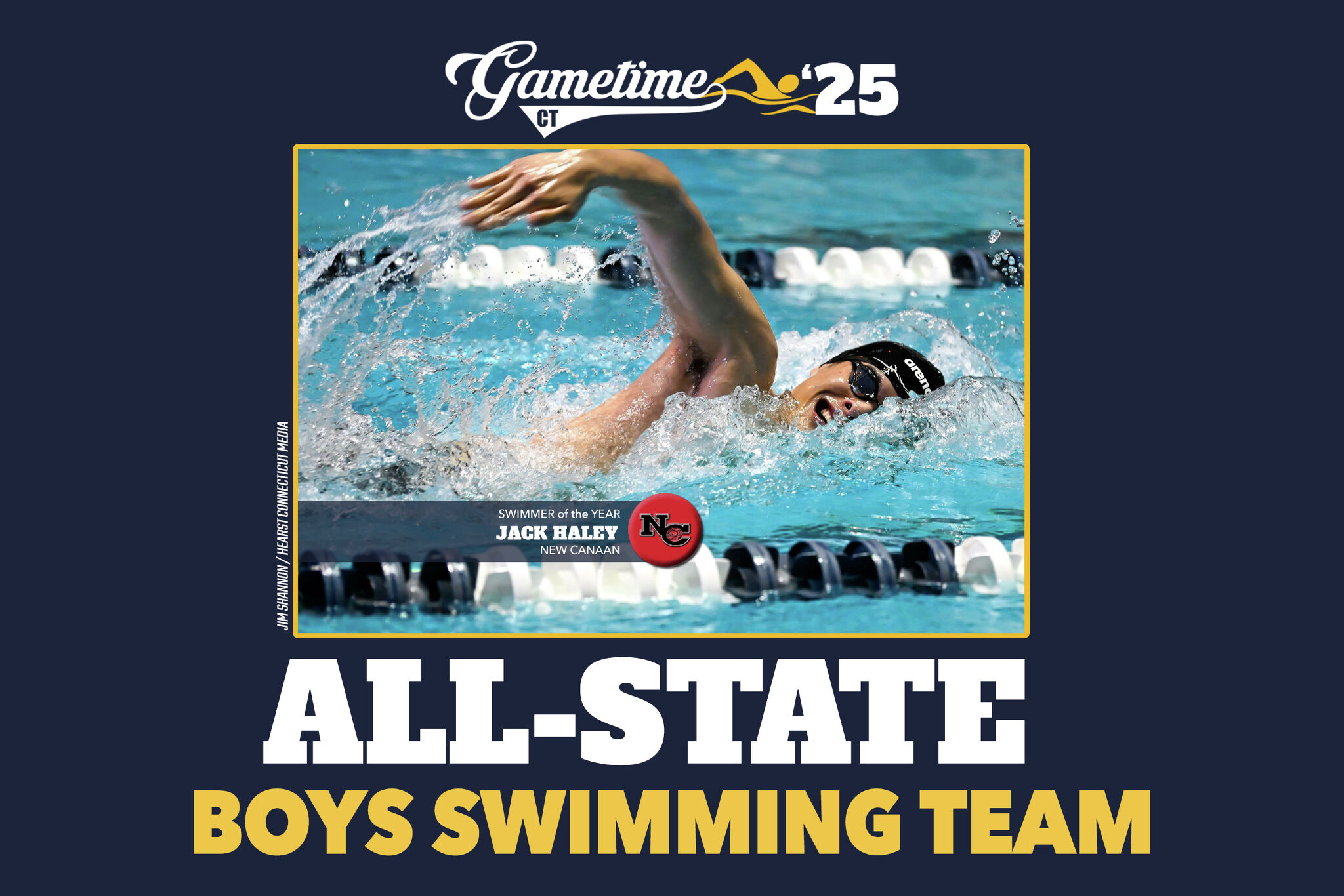 GametimeCT’s 2024-2025 All-State Boys Swimming Team