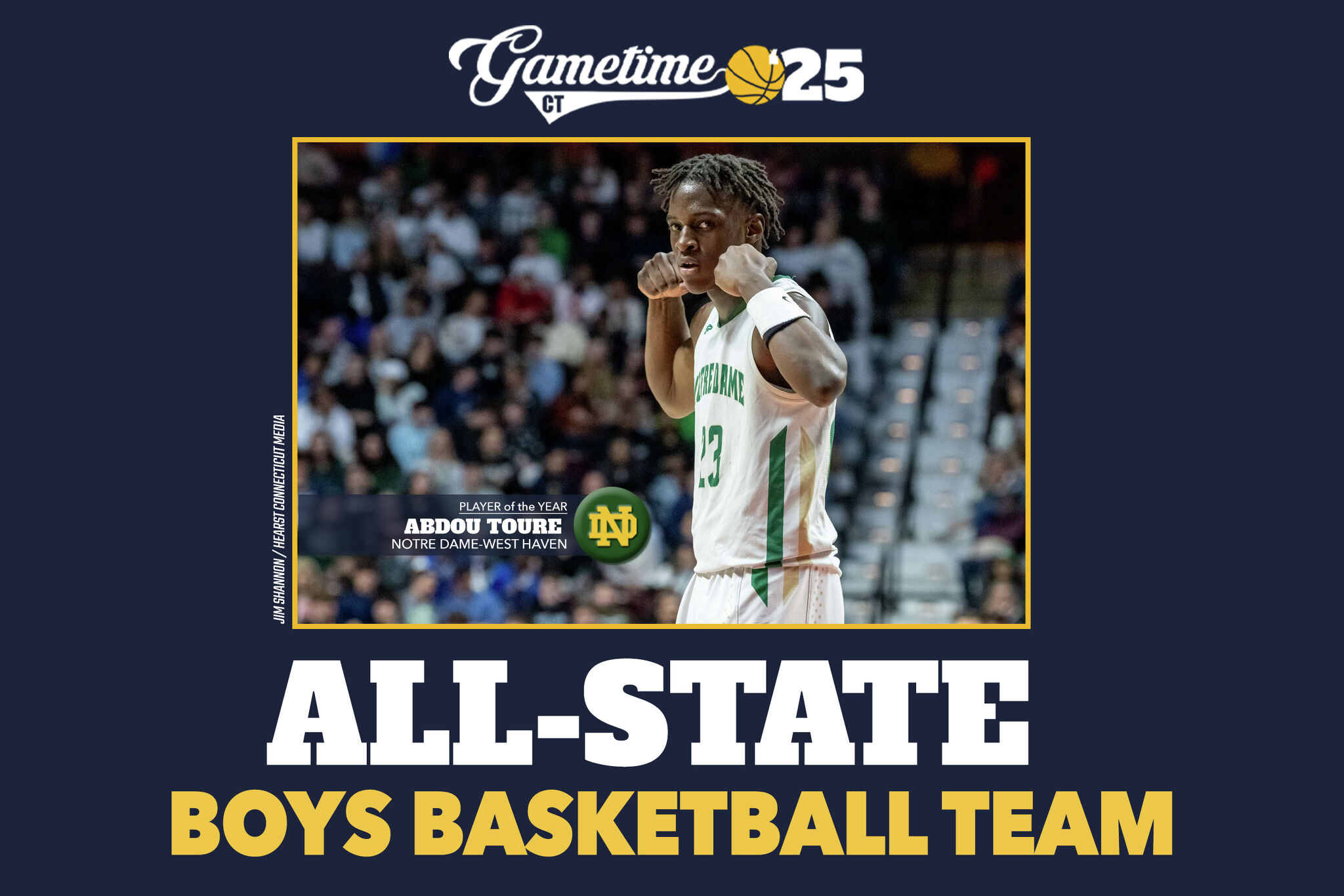 GametimeCT’s 2024-2025 All-State Boys Basketball Team