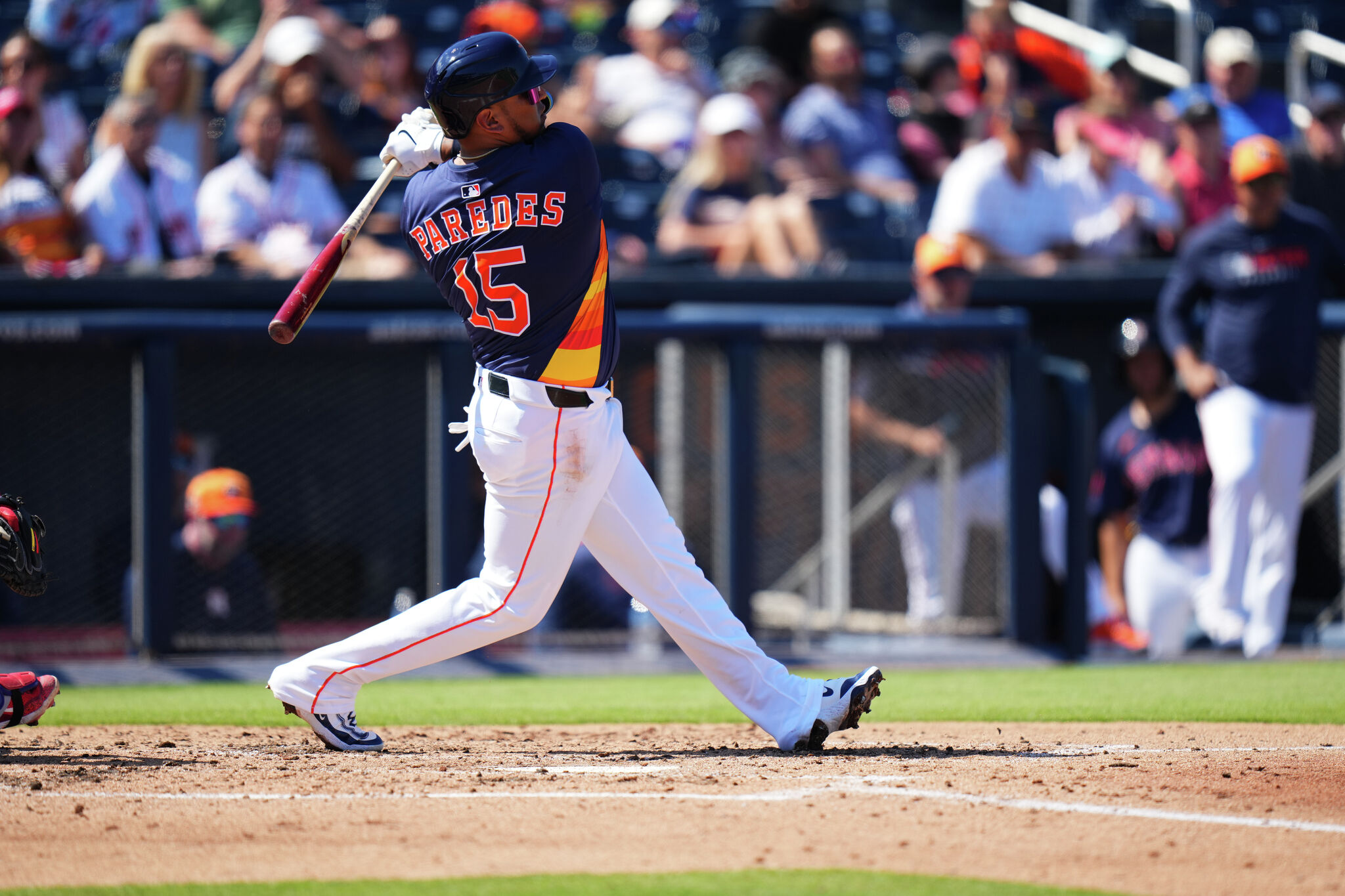 Astros new addition already yanking home runs into Crawford Boxes