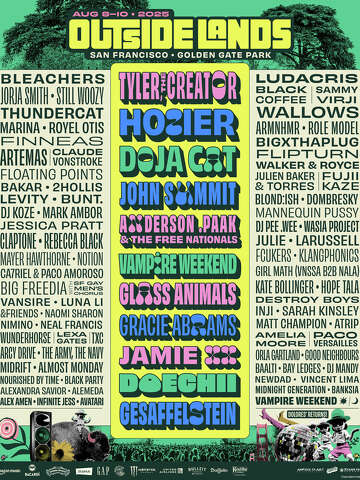 SF's Outside Lands Music Festival releases lineup — and it rules