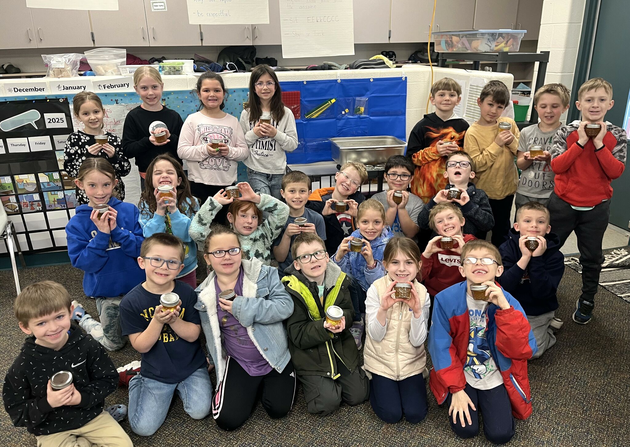 Onekama students learn to make maple syrup