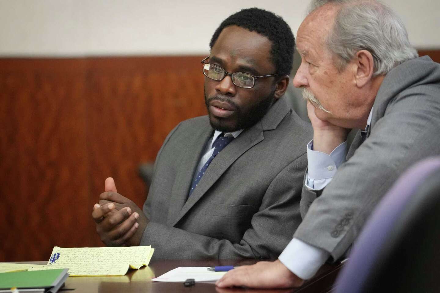 Xavier Davis yells 'kill me' as Houston capital murder trial nears end