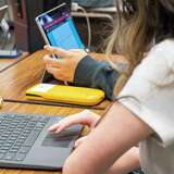 Who did the 'Be Someone,' 'Toeflop' graffiti in Houston?