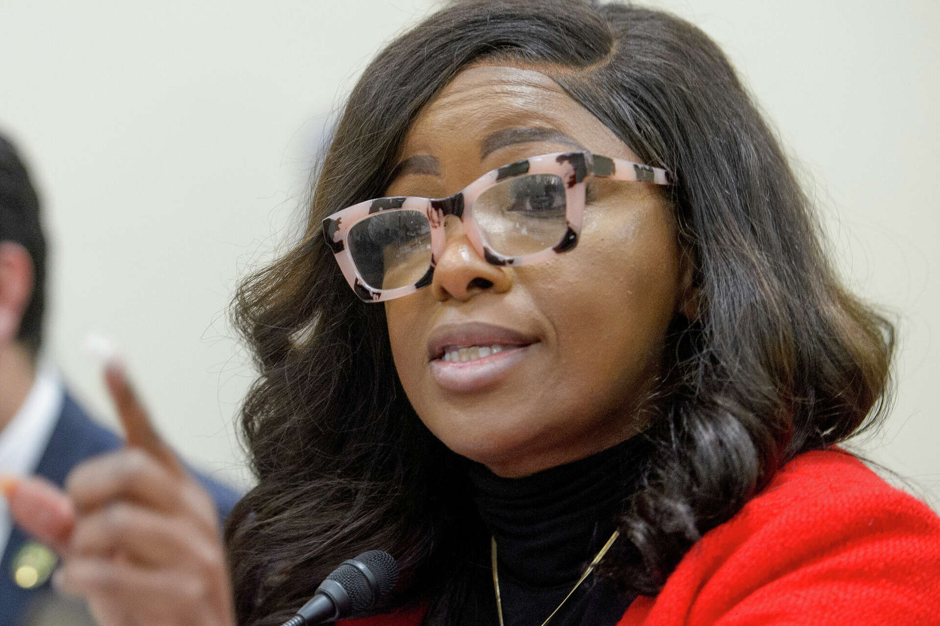 Jasmine Crockett reacts to Trump's 'low IQ person' comment