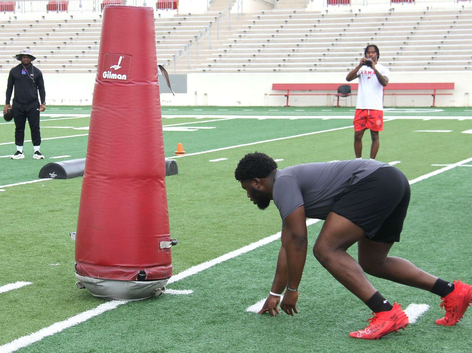 Lamar University football holds Pro Day to showcase players