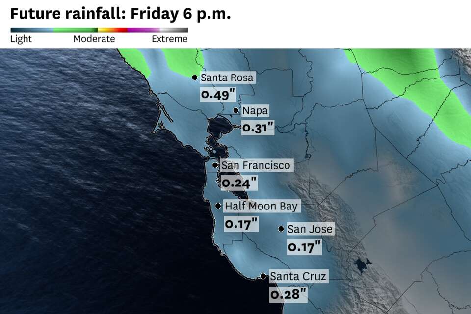 California expects back-to-back storms. How much rain is coming?