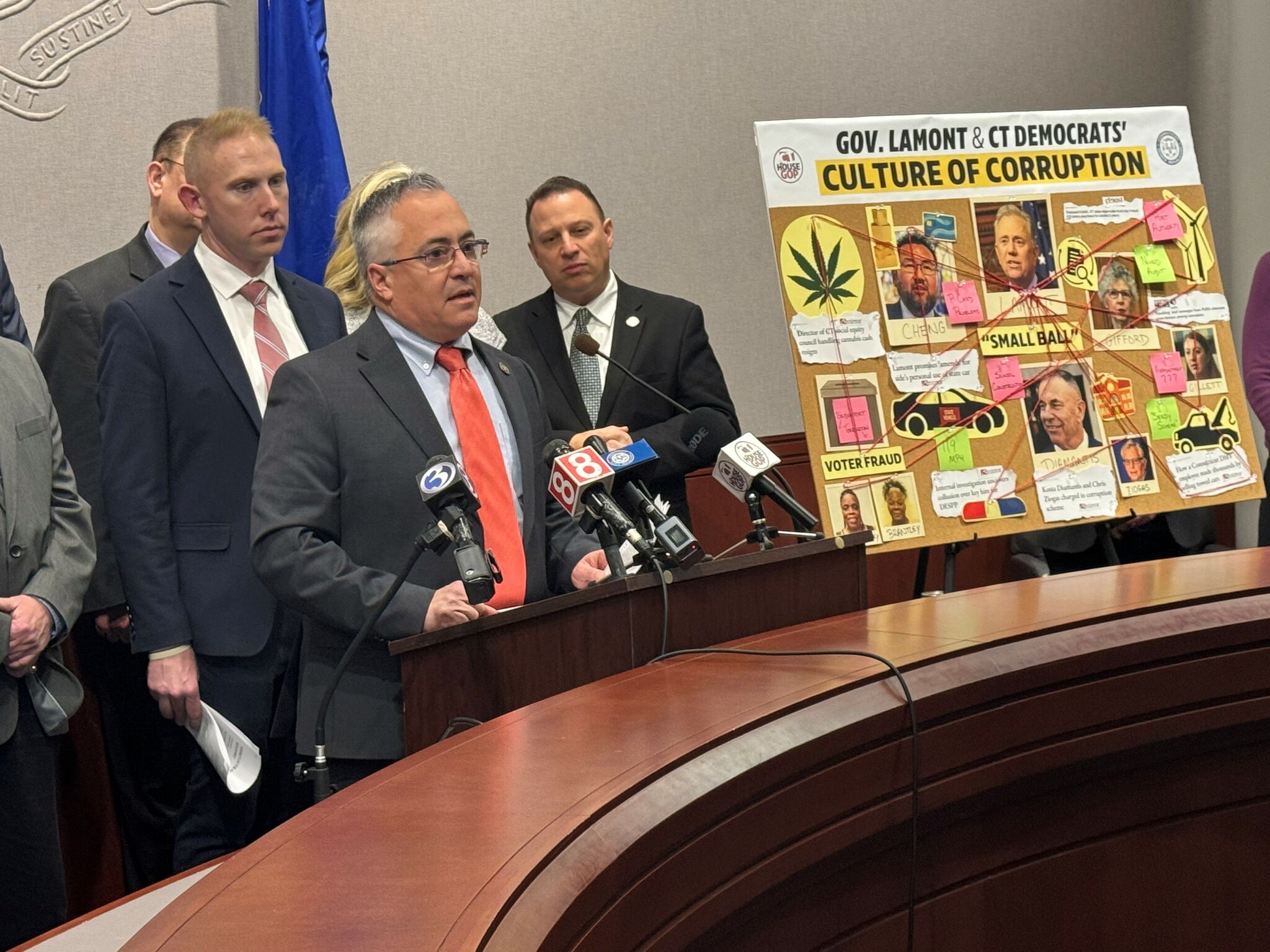 Connecticut GOP claims Democrats ignore state corruption issues