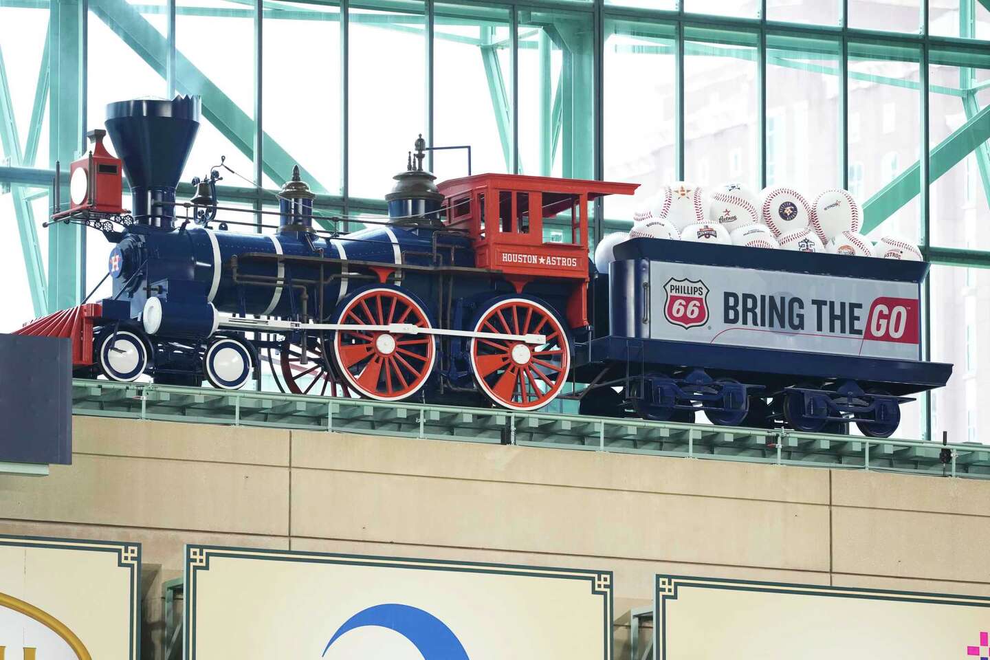 First look: What's in the new Astros train at Daikin Park