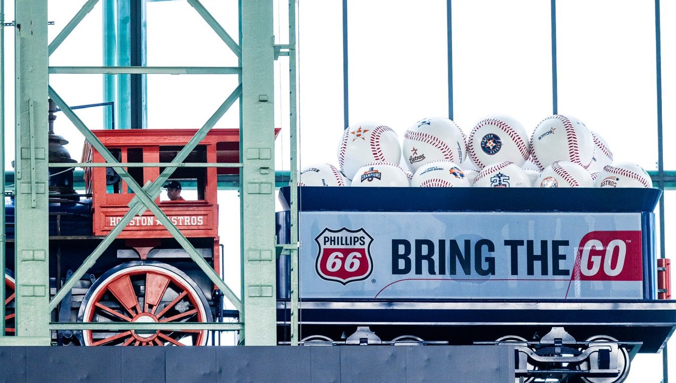 Daikin Park's new train design leads Astros' Opening Day sights