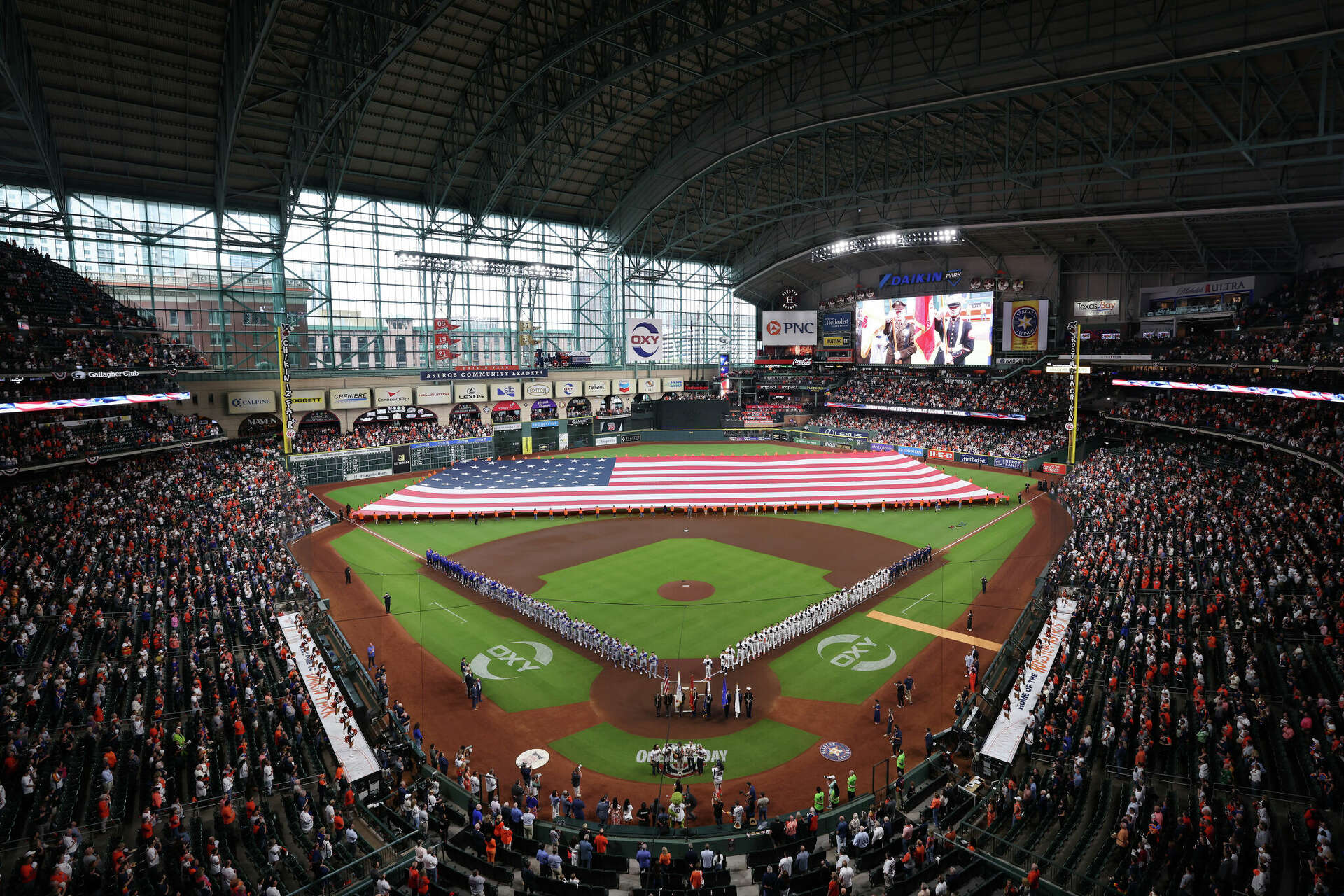 Daikin Park's new train design leads Astros' Opening Day sights