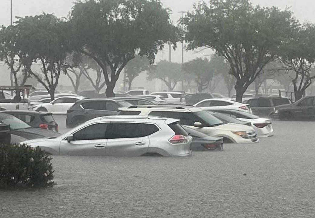 Severe flooding engulfs South Texas, shattering rainfall records