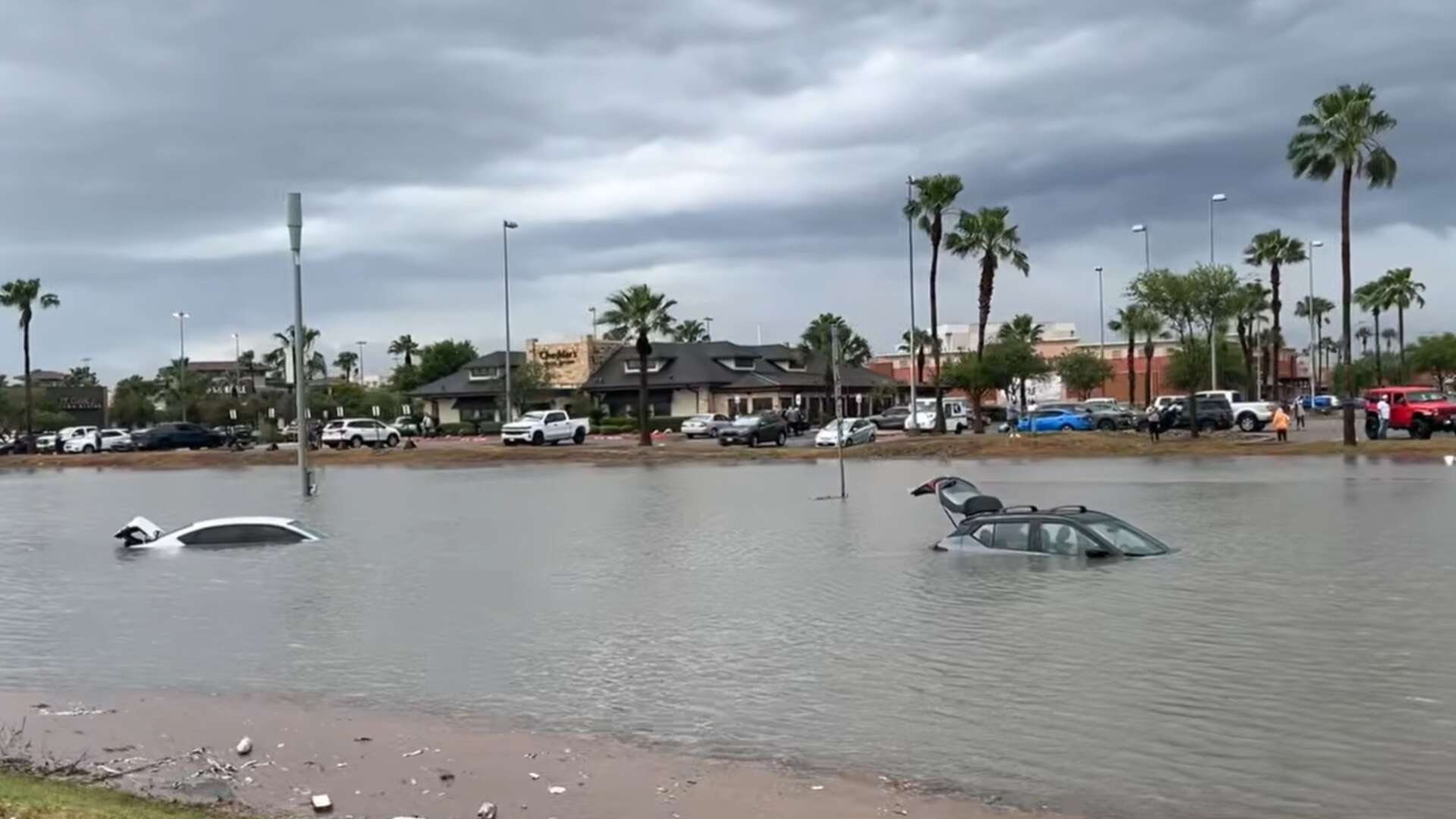 Rio Grande Valley flooding submerges cars in record rainfall