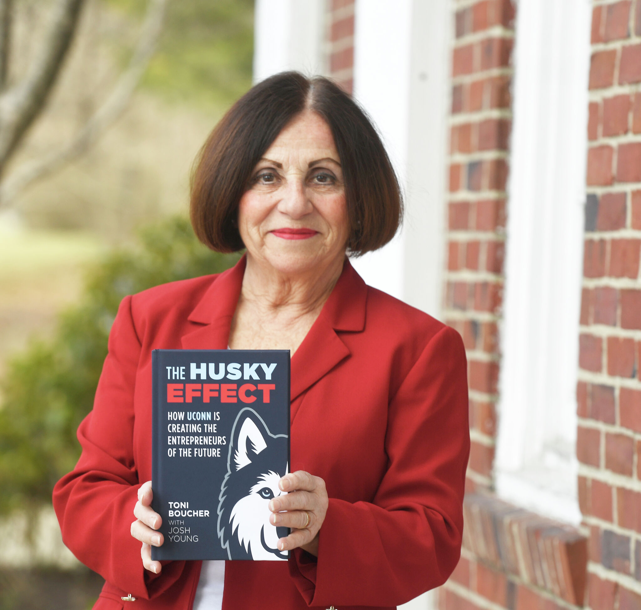 Wilton first selectwoman Toni Boucher writes book UConn, business