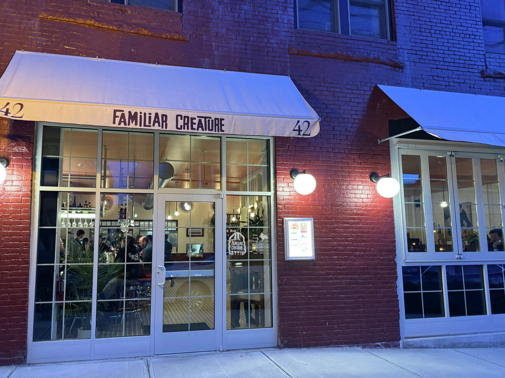 Familiar Creature wine bar an immediate Saratoga Springs win