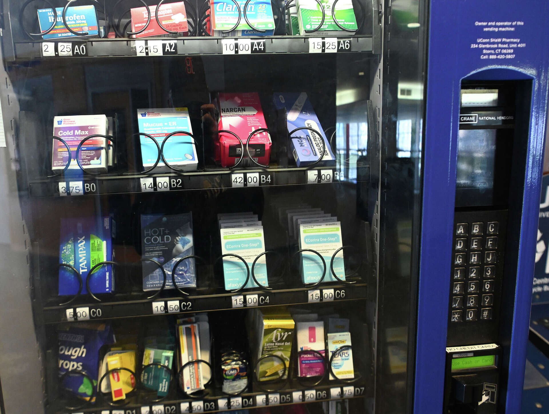 CT could add emergency contraceptive vending machines to colleges
