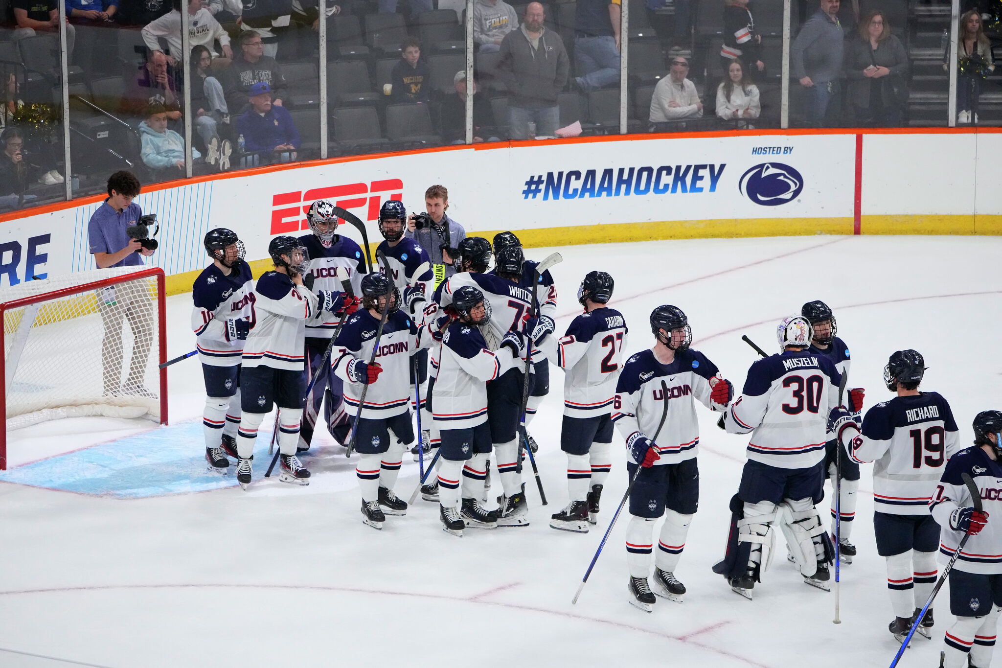 UConn ice hockey tops Quinnipiac in NCAA tournament opener