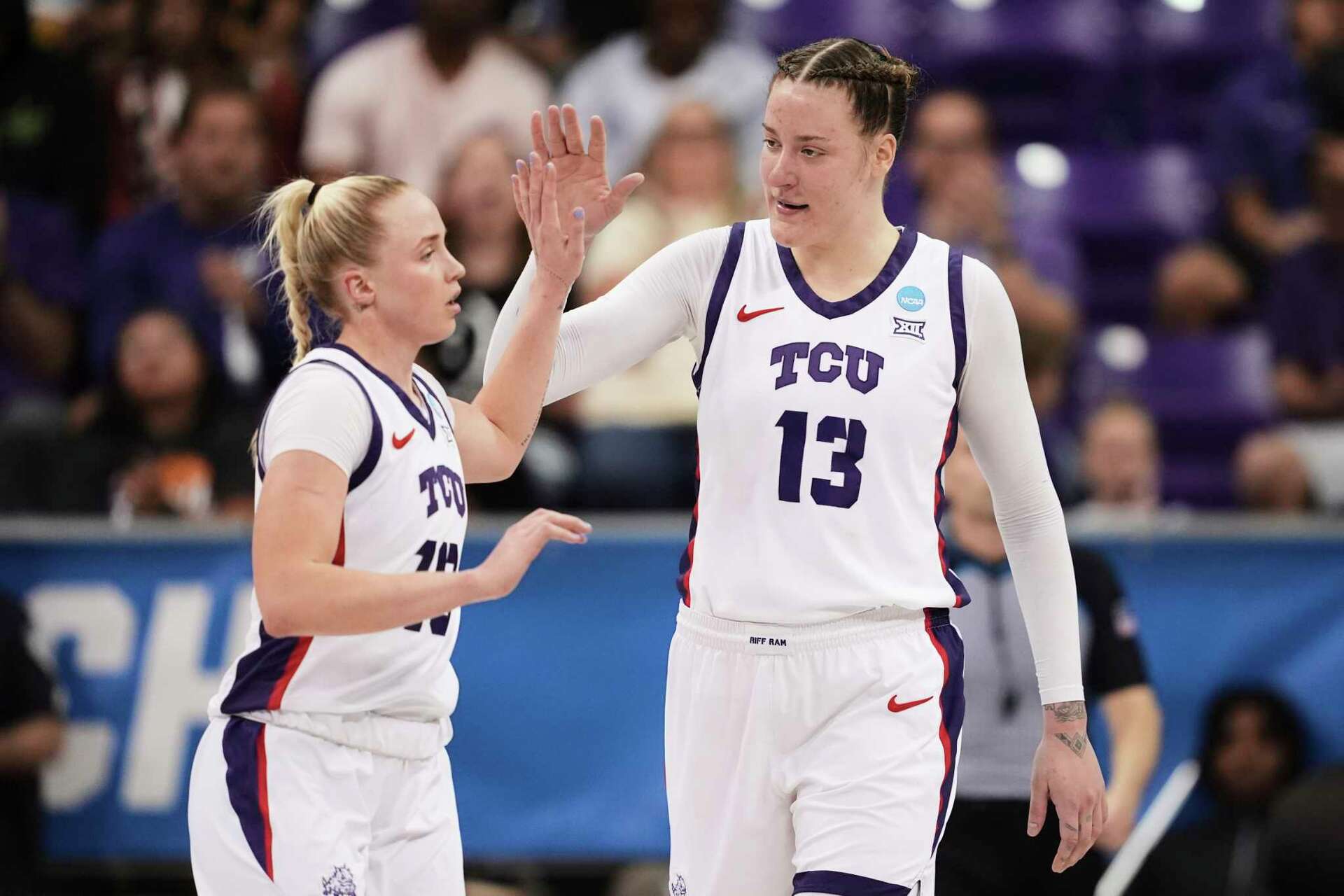Sedona Prince and TCU block Texas' path to NCAA women's Final Four