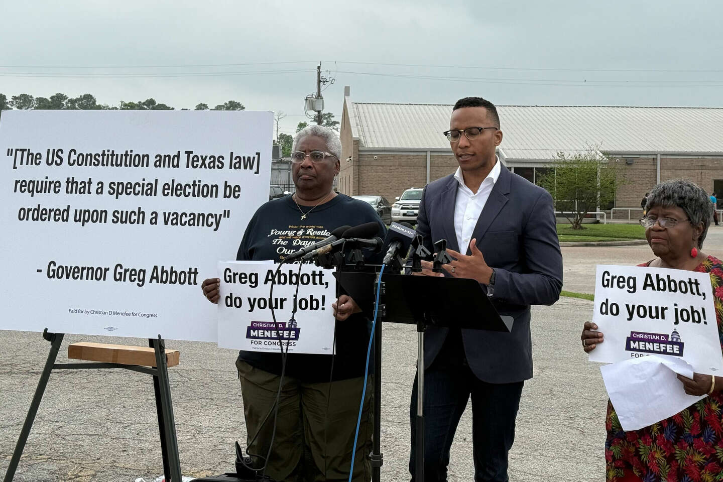 Christian Menefee may sue Greg Abbott over special election timing