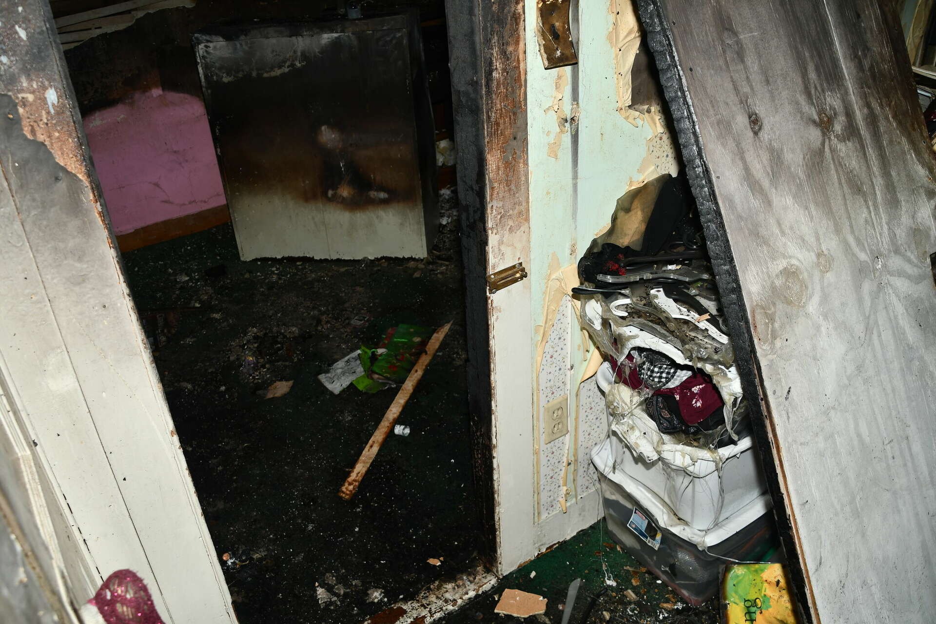 Police release photos from inside Waterbury home where man was captive
