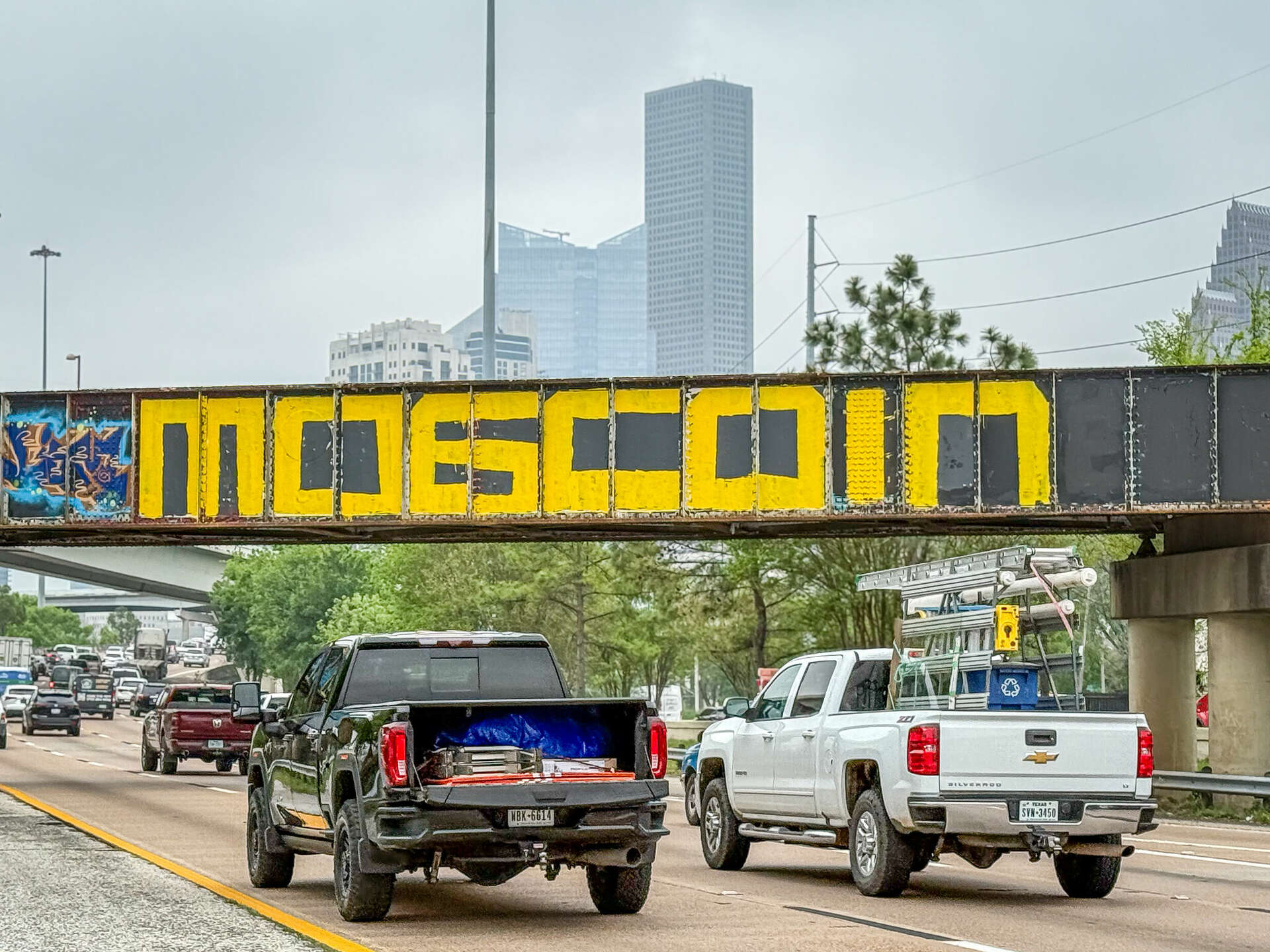 Houston’s ‘Be Someone’ mural vandalized with cryptocurrency ad