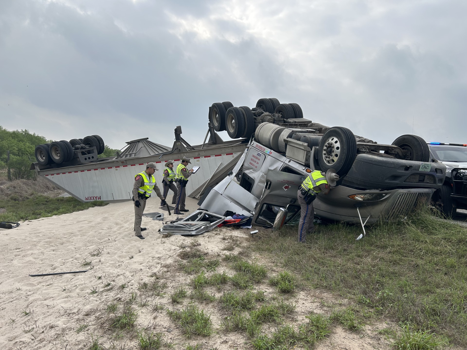 Texas DPS identifies man who died in north Webb County rollover crash