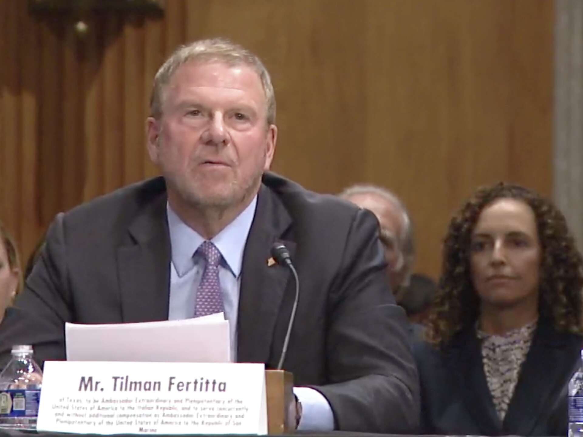 Texas mogul Tilman Fertitta shares vision for ambassador job