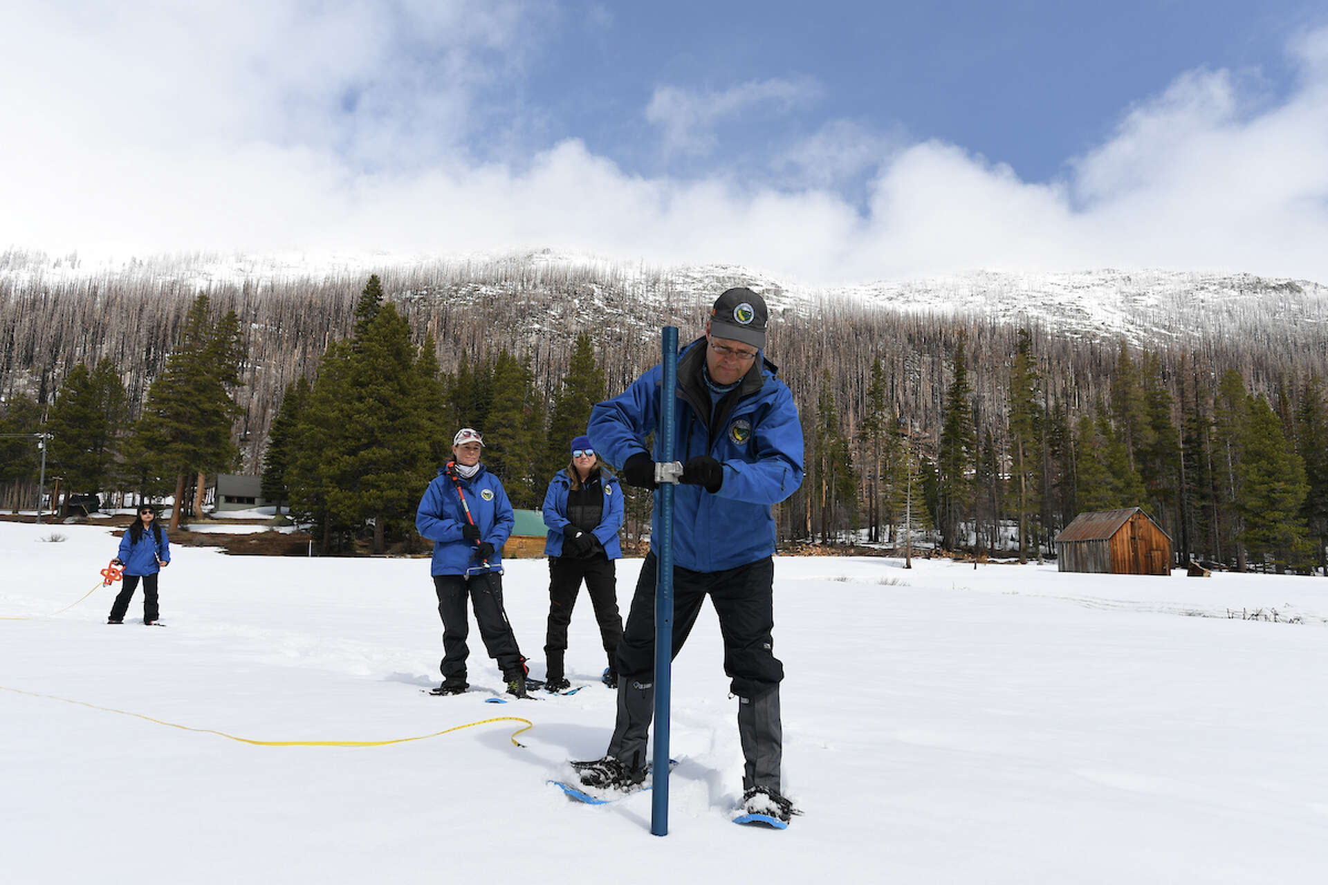 Calif. snowpack hits milestone not seen in 25 years