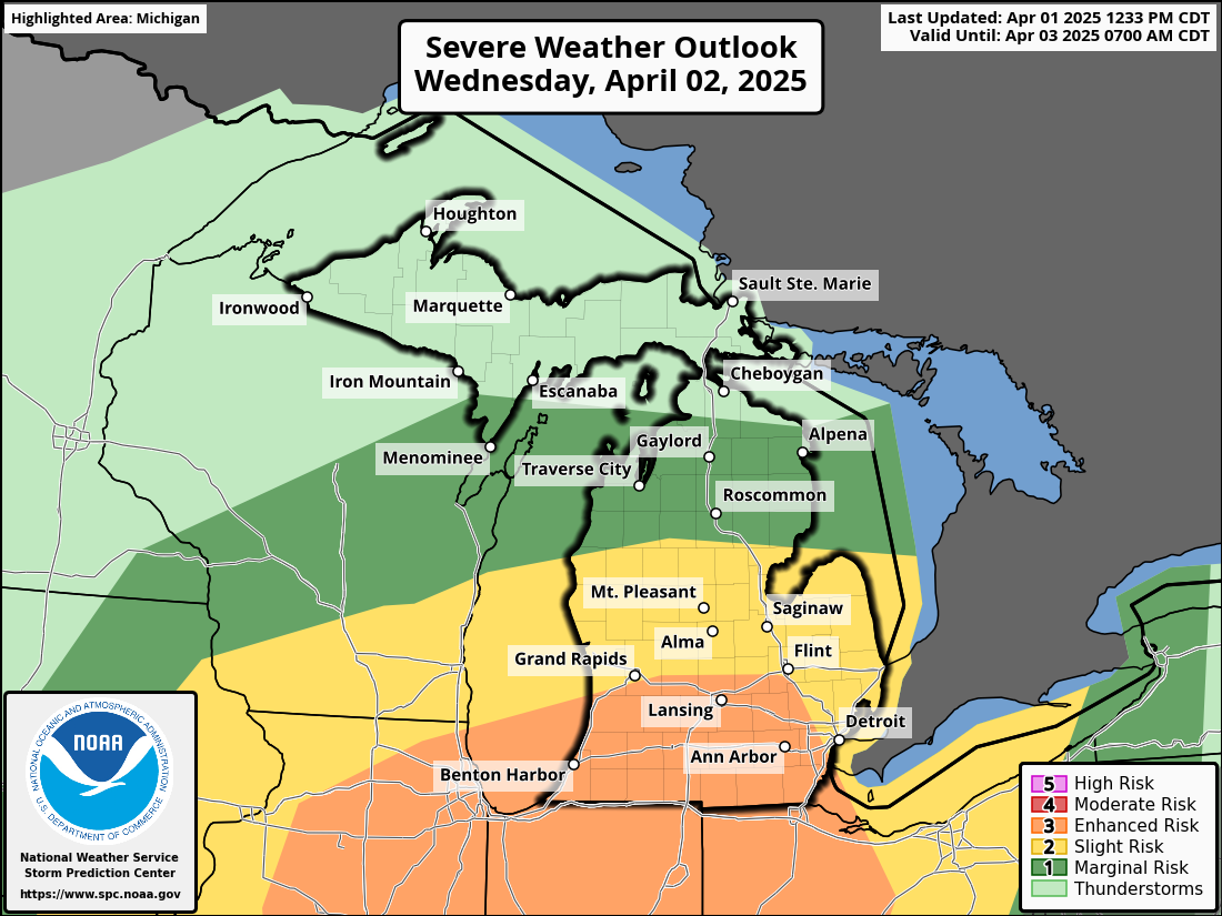 Complex storm system set to bring severe weather to Michigan tomorrow