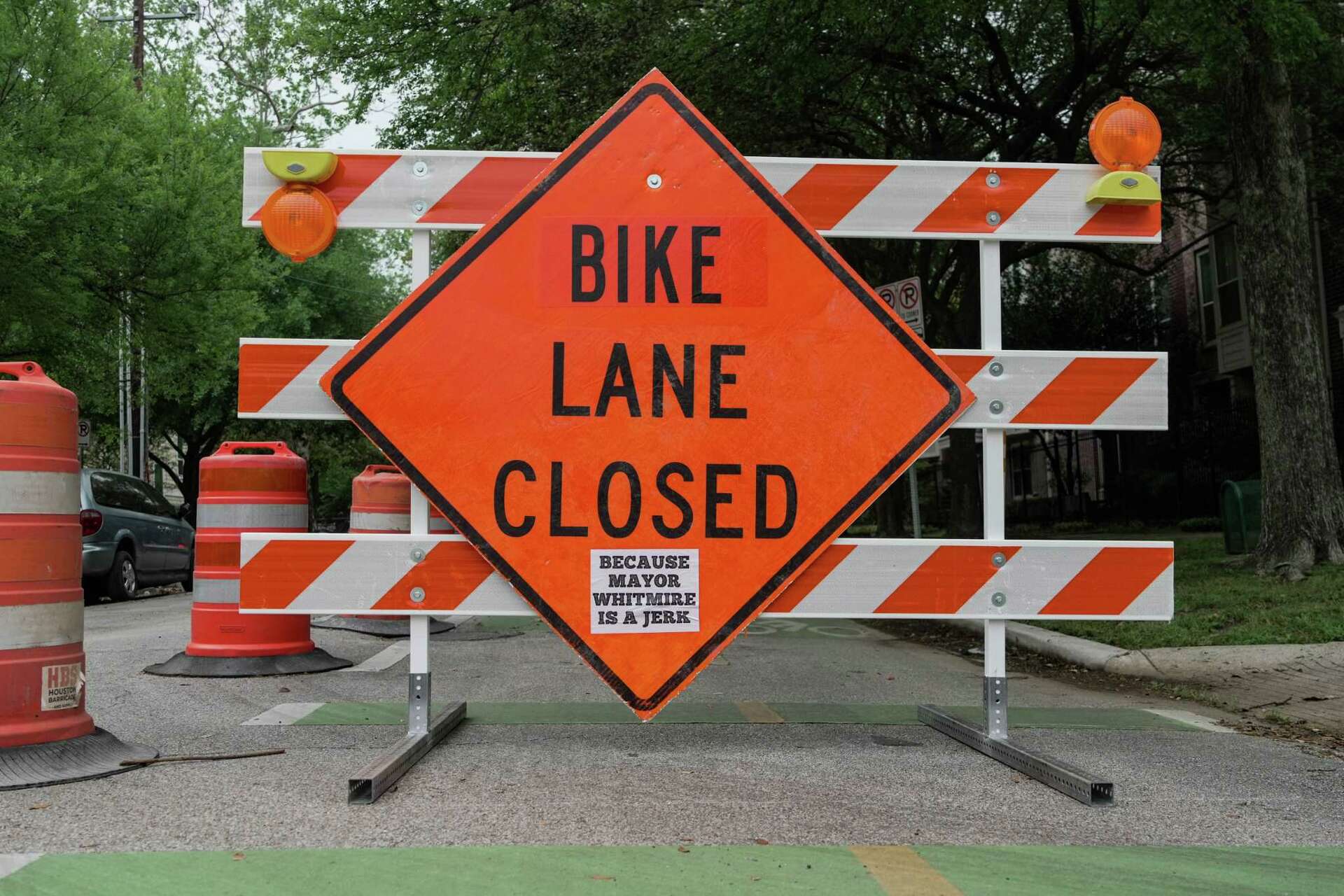 Mayor Whitmire discusses future of Houston's bike lanes