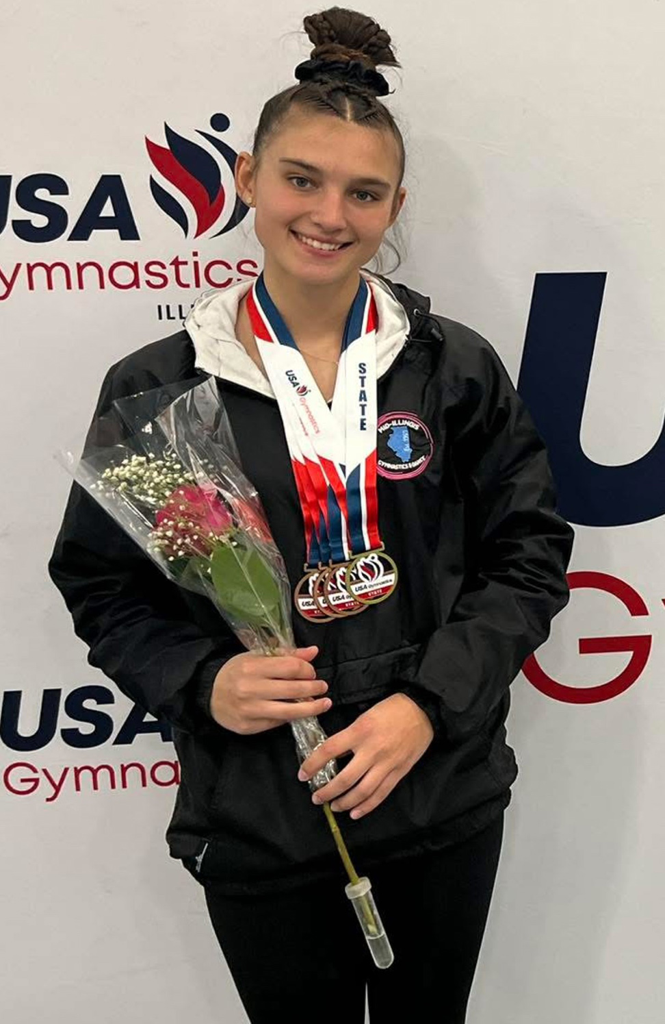 Allison Jennings wins Illinois Level 9 gymnastics state title