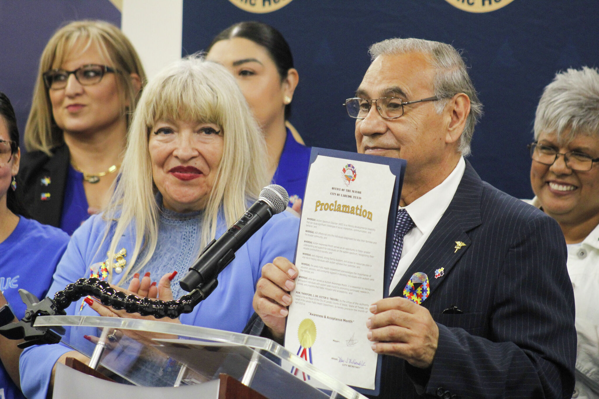 Laredo recognizes April as Autism Awareness Month with proclamation