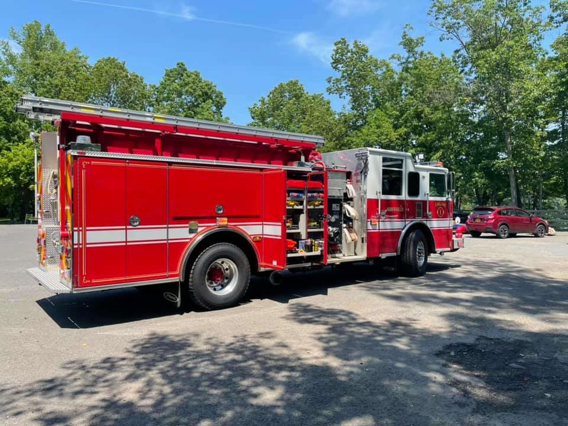 Suffield fire likely started in chicken coop, spread to garage