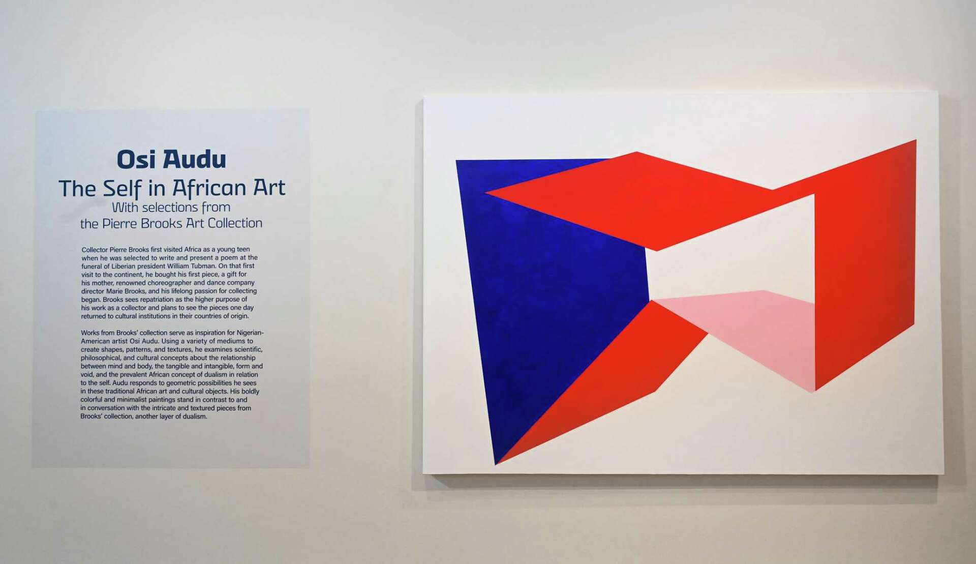 Osi Audu's abstract art explores consciousness at Opalka Gallery