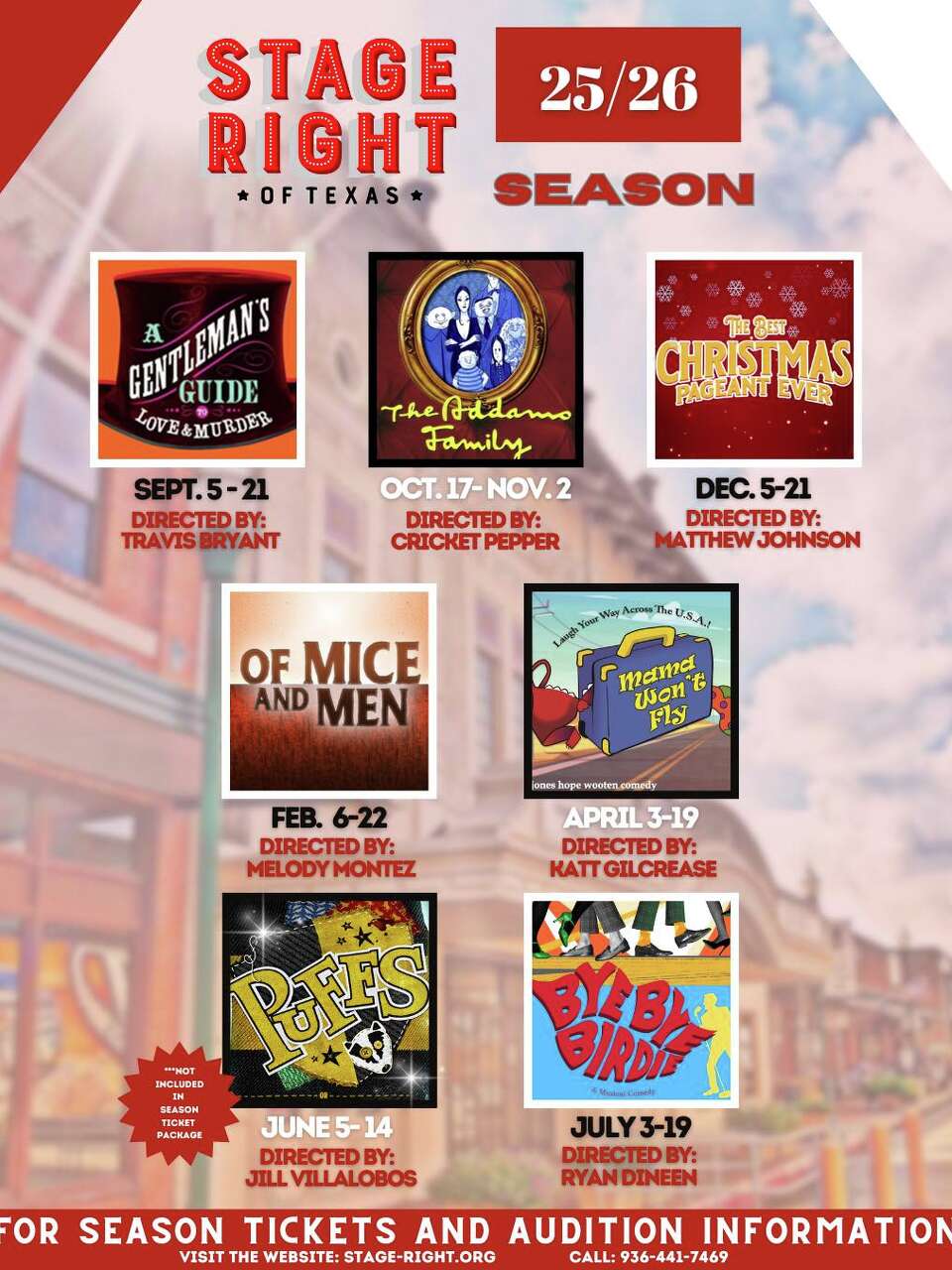 The Players, Stage Right announce 2025-26 season of shows in Conroe