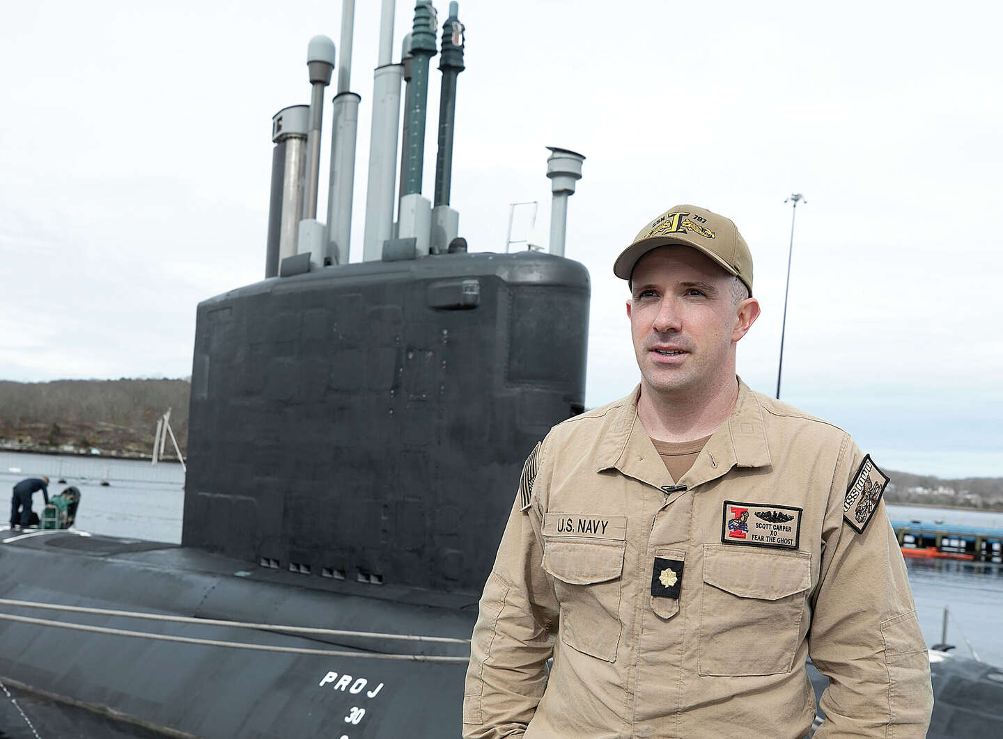 The Navy's newest submarine, the USS Iowa built in CT, ready for duty