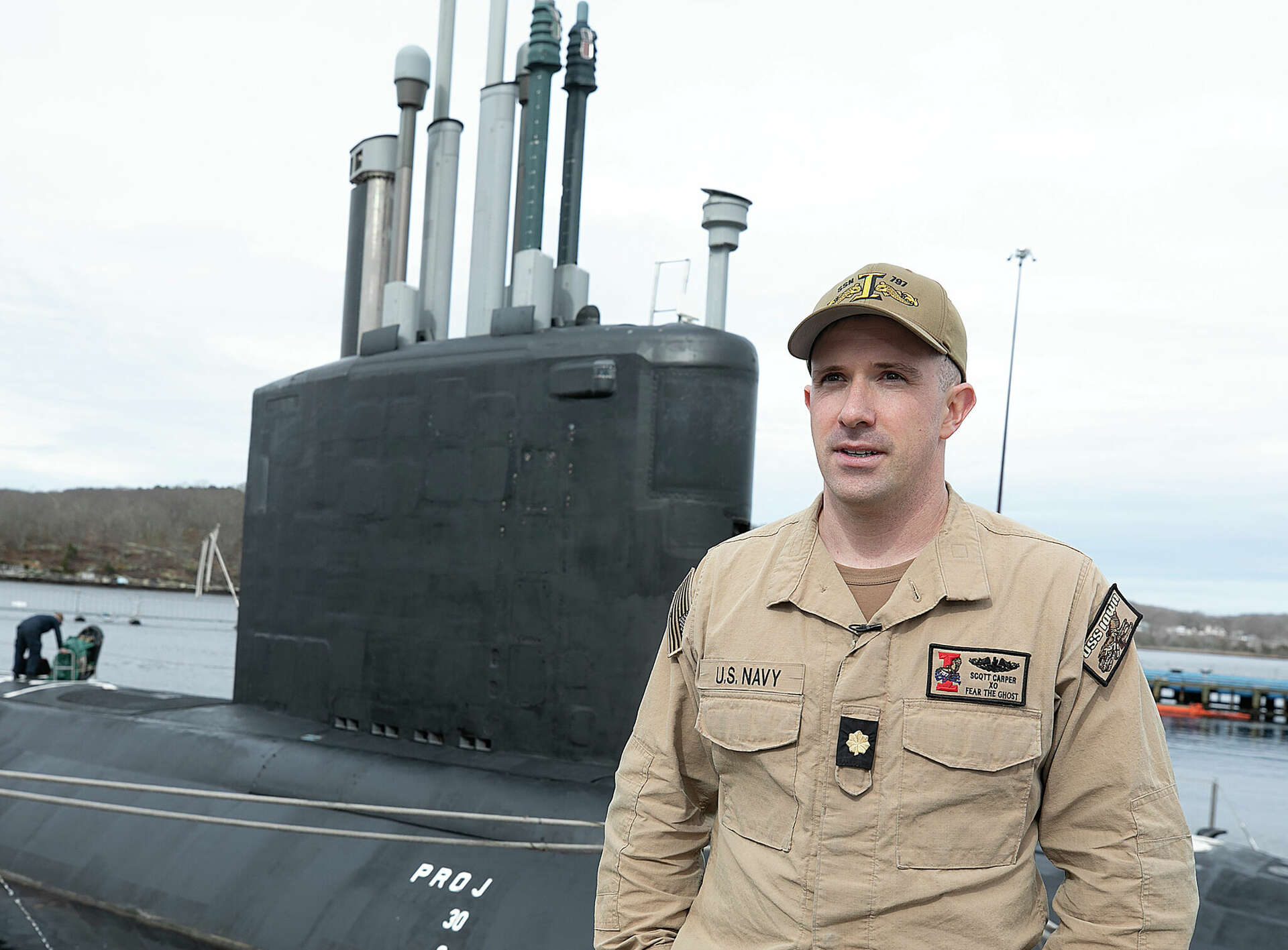 The Navy's newest submarine, the USS Iowa built in CT, ready for duty