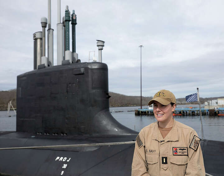 The Navy's newest submarine, the USS Iowa built in CT, ready for duty